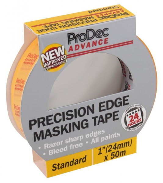 RODO PRODEC PRECISION EDGE MASKING TAPE - Symphony Narrowboat Paint